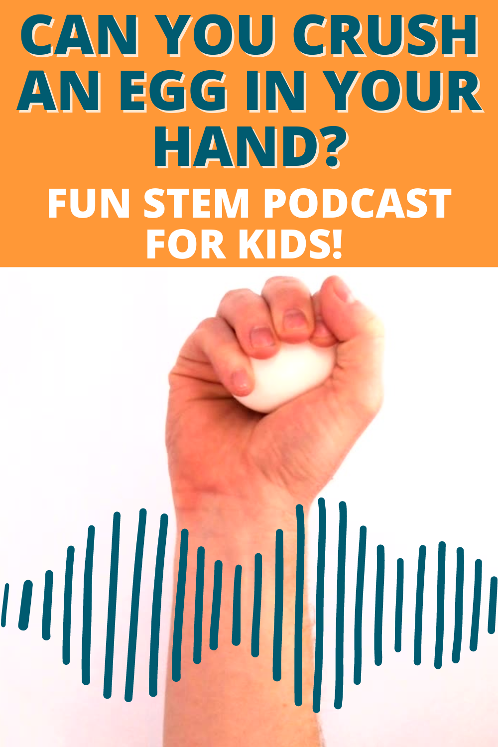 Can't Crush Egg In Hand Podcast Episode [Impossible Egg Crush Experiment]